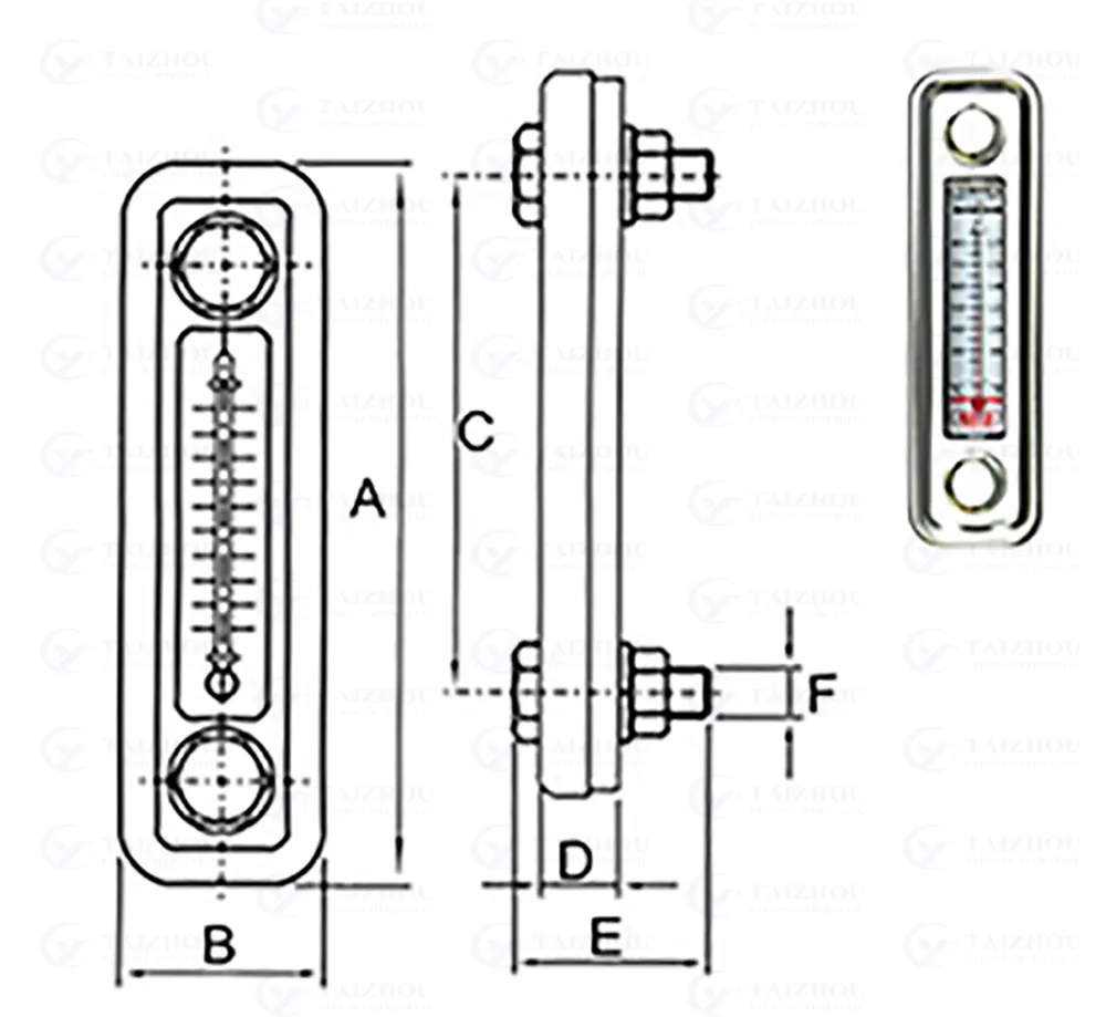 Hydraulic Fluid Level& Temperature Gauges - Eternal Hydraulic