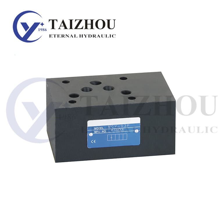 MCV Series Modular Check Valve - Eternal Hydraulic